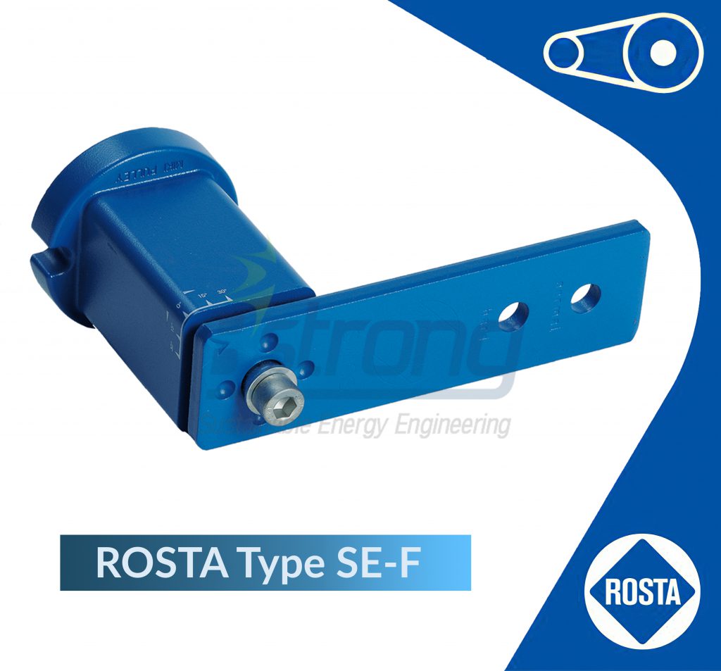 Gối đỡ tự động căng đai và xích tải ROSTA SE-F - Bstrong